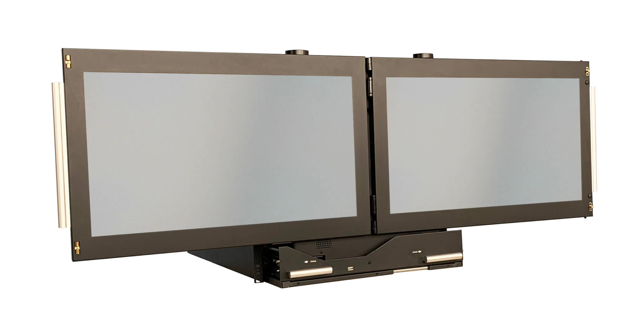 SAIS - clavier multi écran LCD rackable - consoles DKM