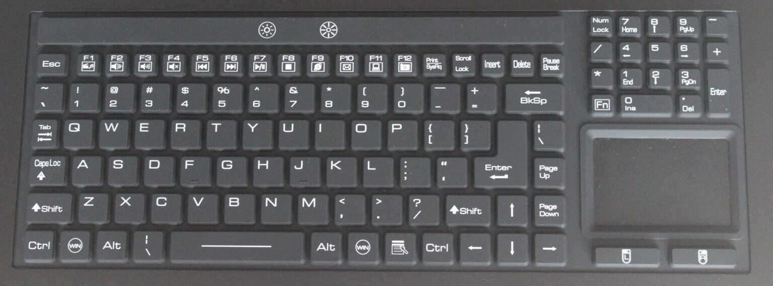 SAIS - Ecran clavier rackable 19 pouces avec touchpad.